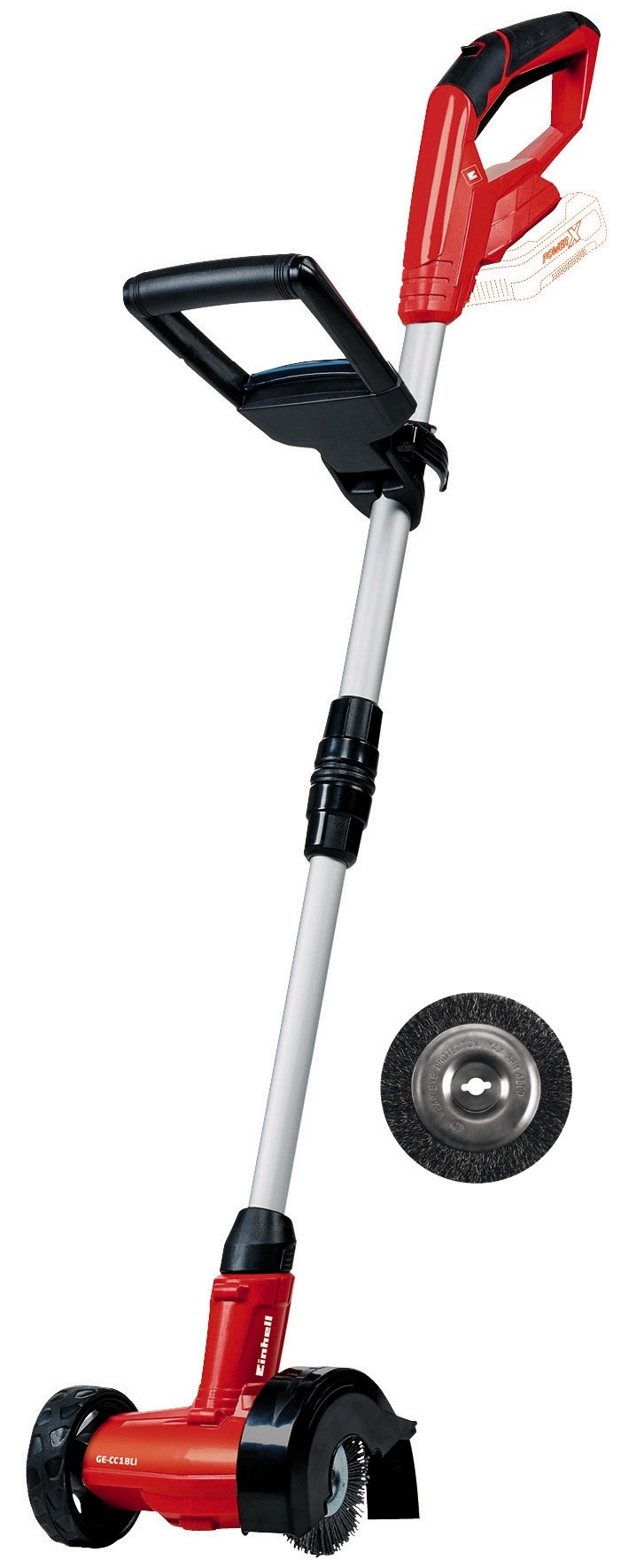 Einhell Nettoyeur de joint sans fil GE-CC 18 Li Solo - Sans batteri...