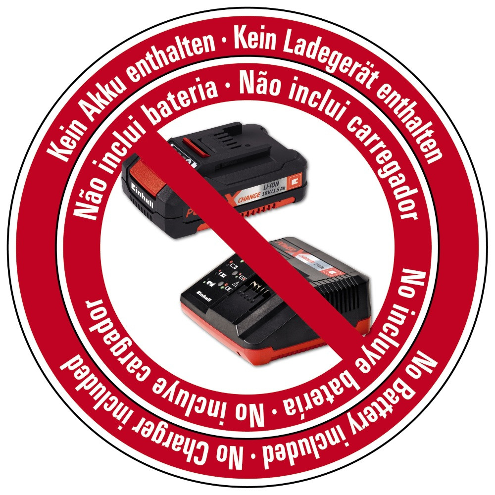 Einhell Nettoyeur de joint sans fil GE-CC 18 Li Solo - Sans batteri...