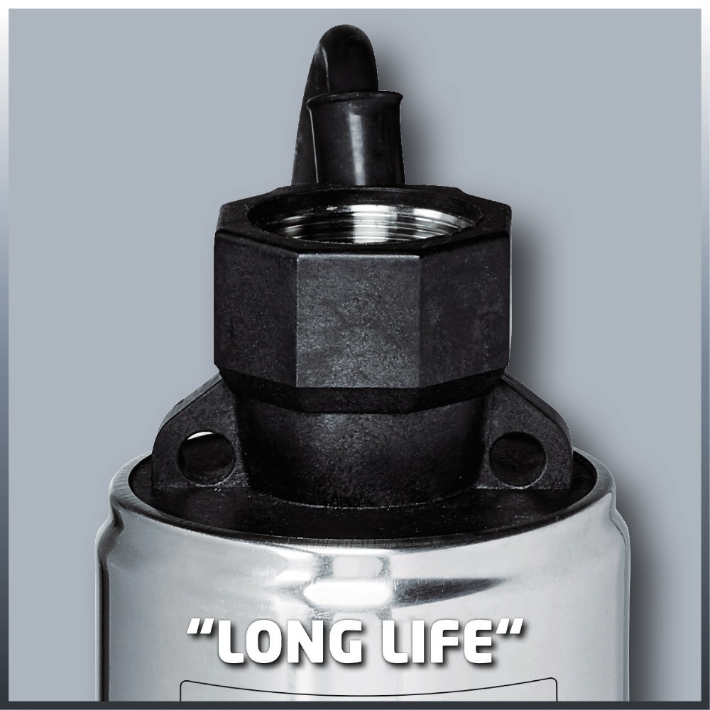 Einhell Pompe de forage immergée – GC-DW 1000 N – 1000 W – Débit 6 ...