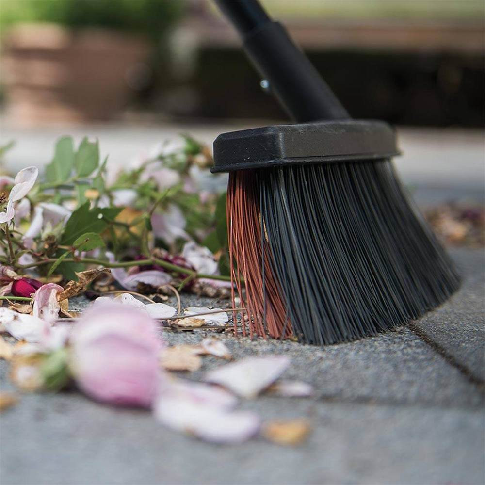 Fiskars Balai Multi-usages Solid M - SANS MANCHE - Compatible avec ...