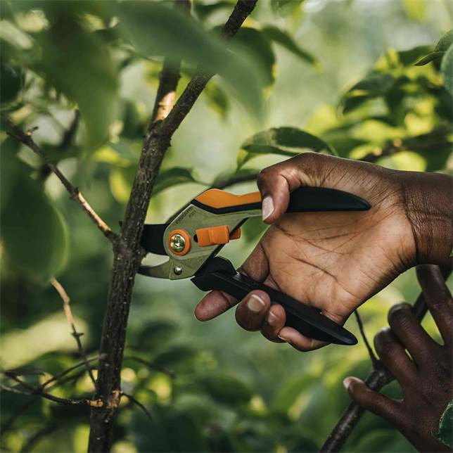 Fiskars Sécateur Solid à lame franche en métal P331 - Ø 20 mm - Poi...