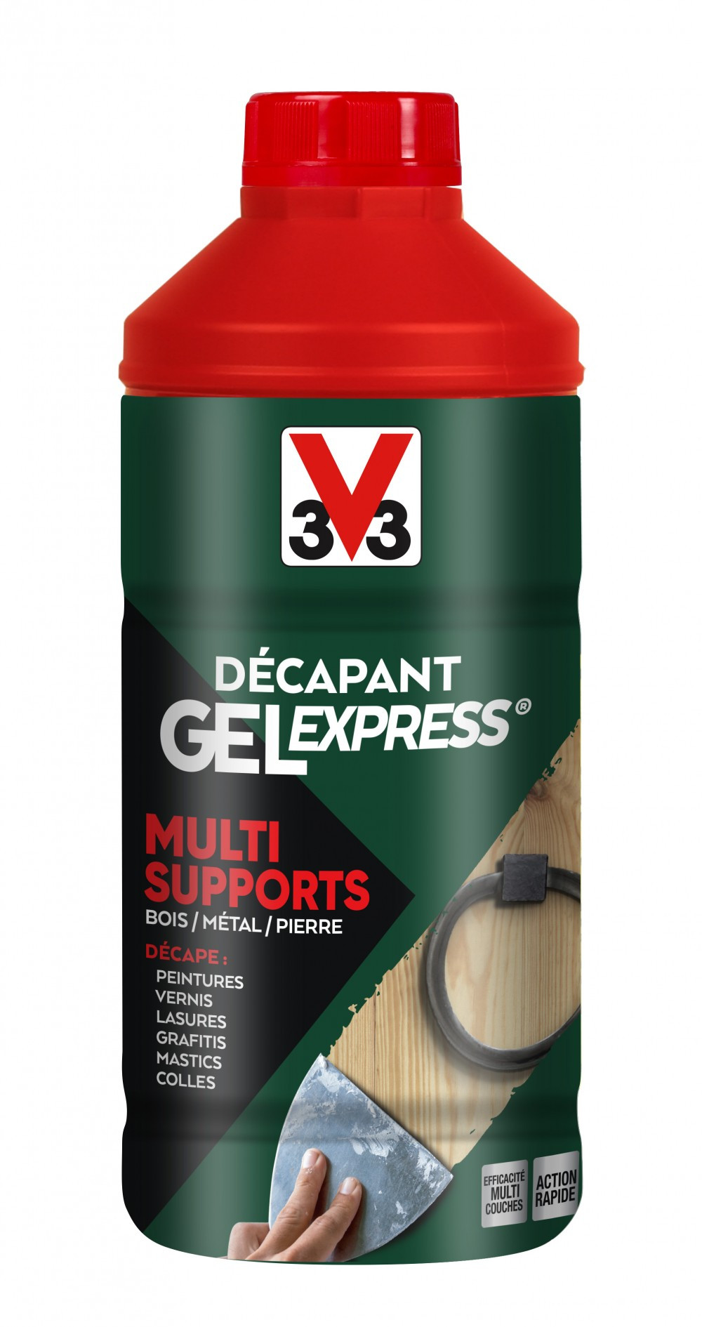 V33 Décapant multisupport V33 Gel express, 1 l