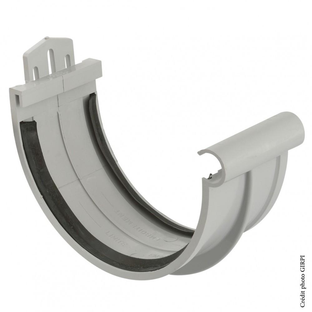 Girpi Jonction à joint pvc gris GIRPI, Dév.33 cm