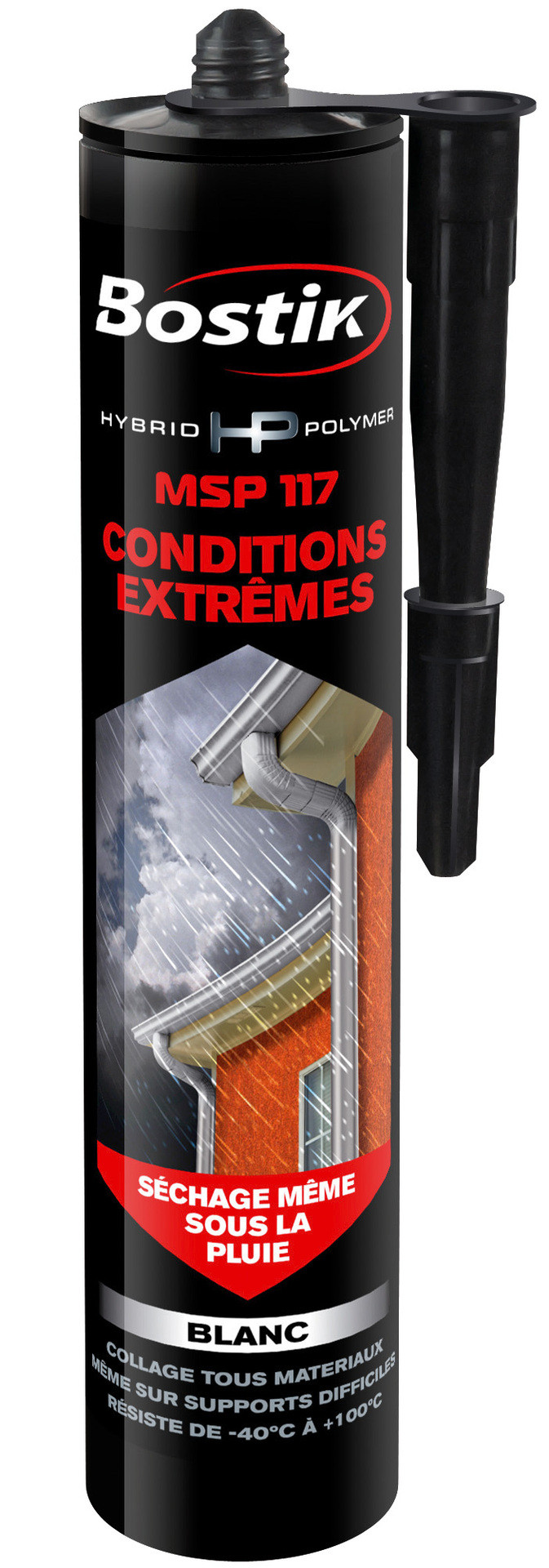 Bostik Colle mastic Hybrid polymer msp 117 BOSTIK, 290ml
