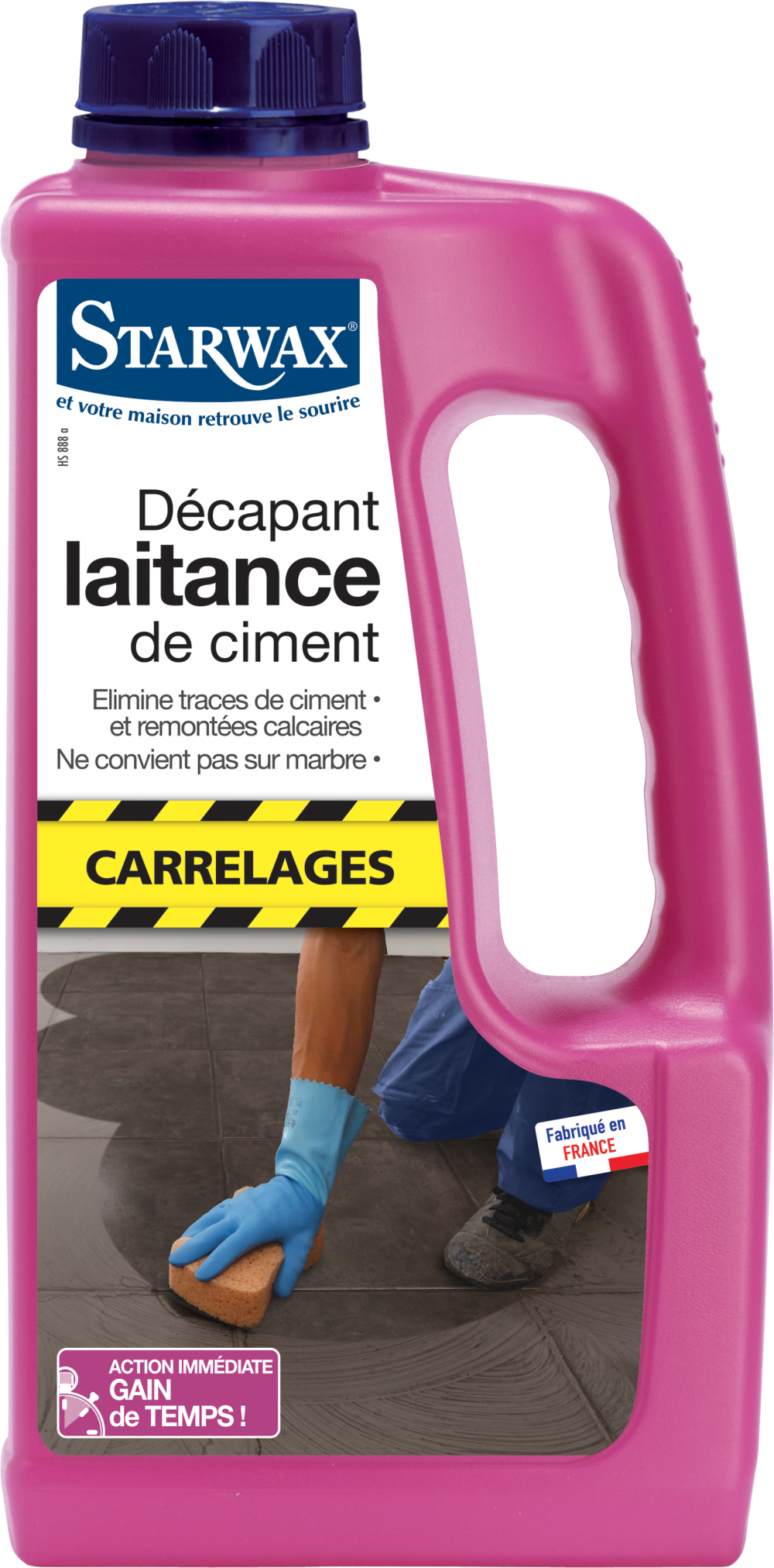 Starwax Décapant laitance de ciment laitance de ciment STARWAX 5024...