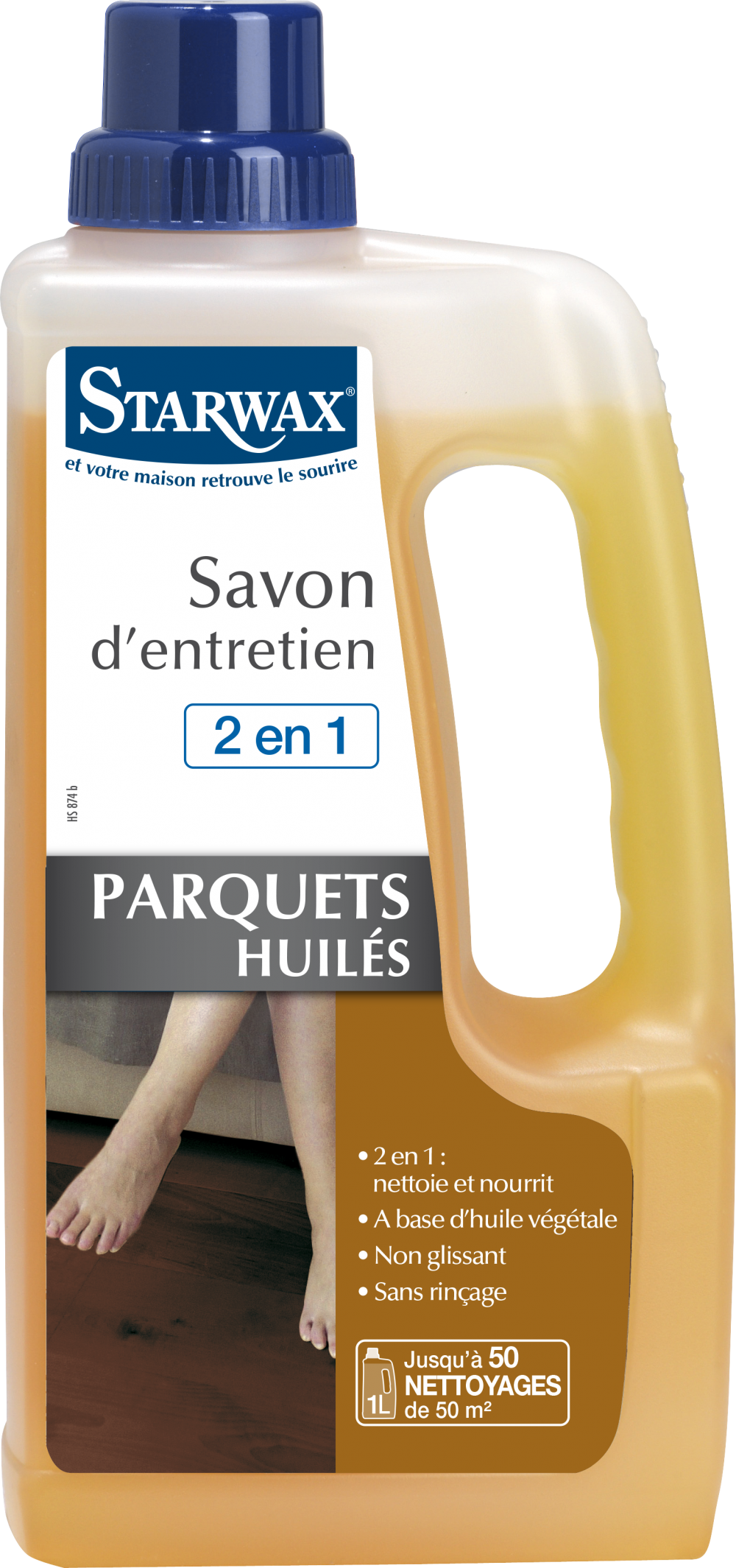 Starwax Savon entretien parquet huilé STARWAX 1 l