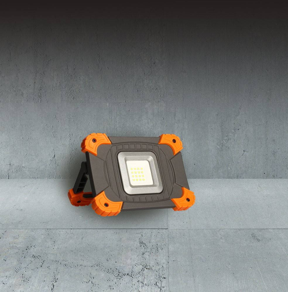 Arlux Lighting Projecteur de Chantier LED Rechargeable 10W 1100lm