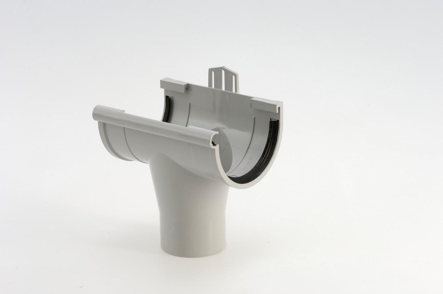 Girpi Naissance centrale à joint pvc gris GIRPI, Dév.33 cm