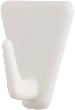 3M Crochet adhésif triangle blanc 3M™ 4 crochets.