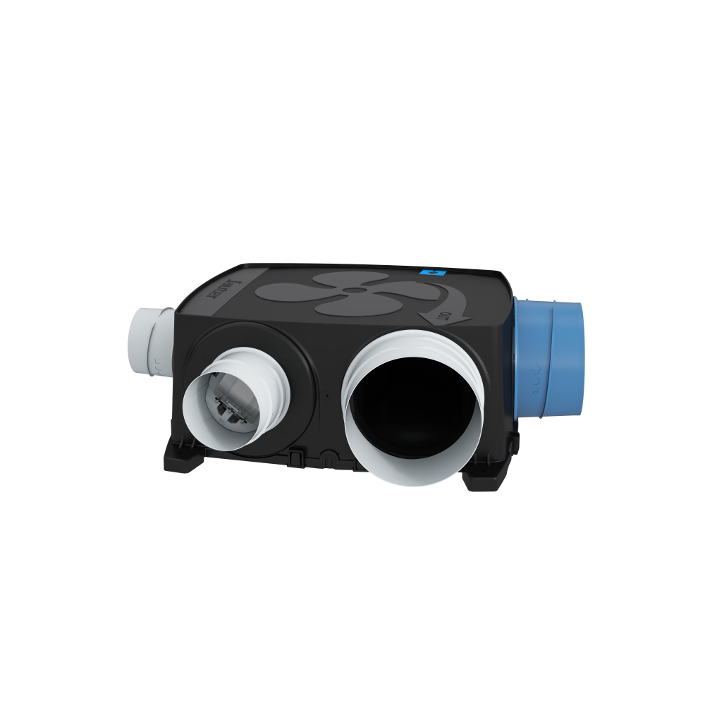 SAUTER Kit extra plat VMC autoréglable à détection d'humidité Agali...