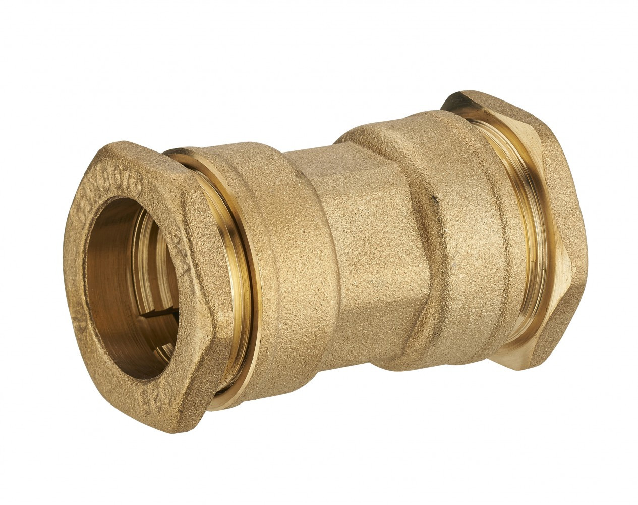 QUICK PLOMBERIE Manchon à compression laiton D.32 pour tube en poly...