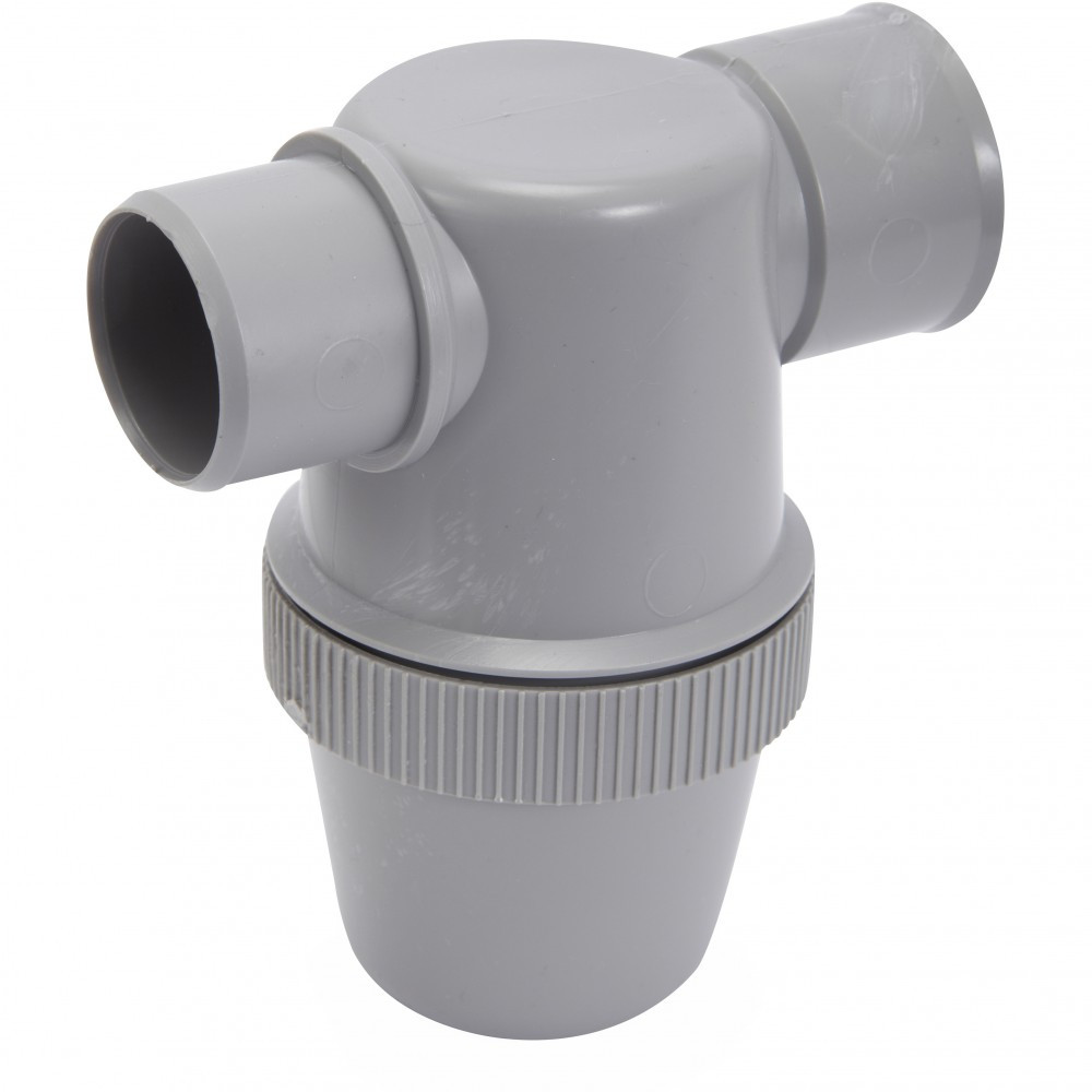 Girpi Siphon de parcours en pvc à coller, mâle / femelle, D.32