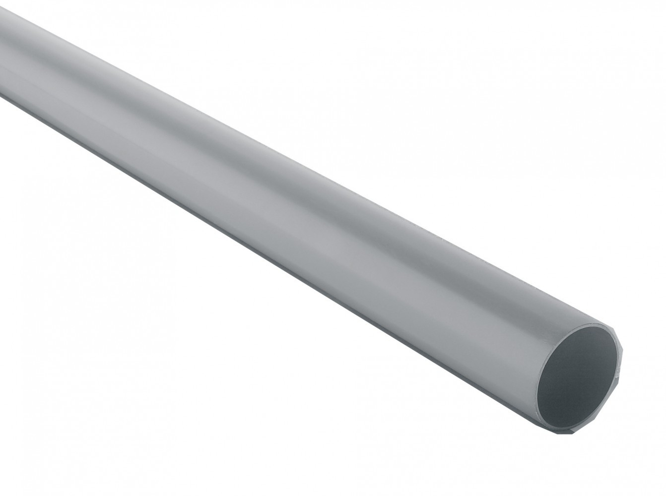 Centrale Brico Tube d'évacuation PVC, Diam.100 mm, L.1 m