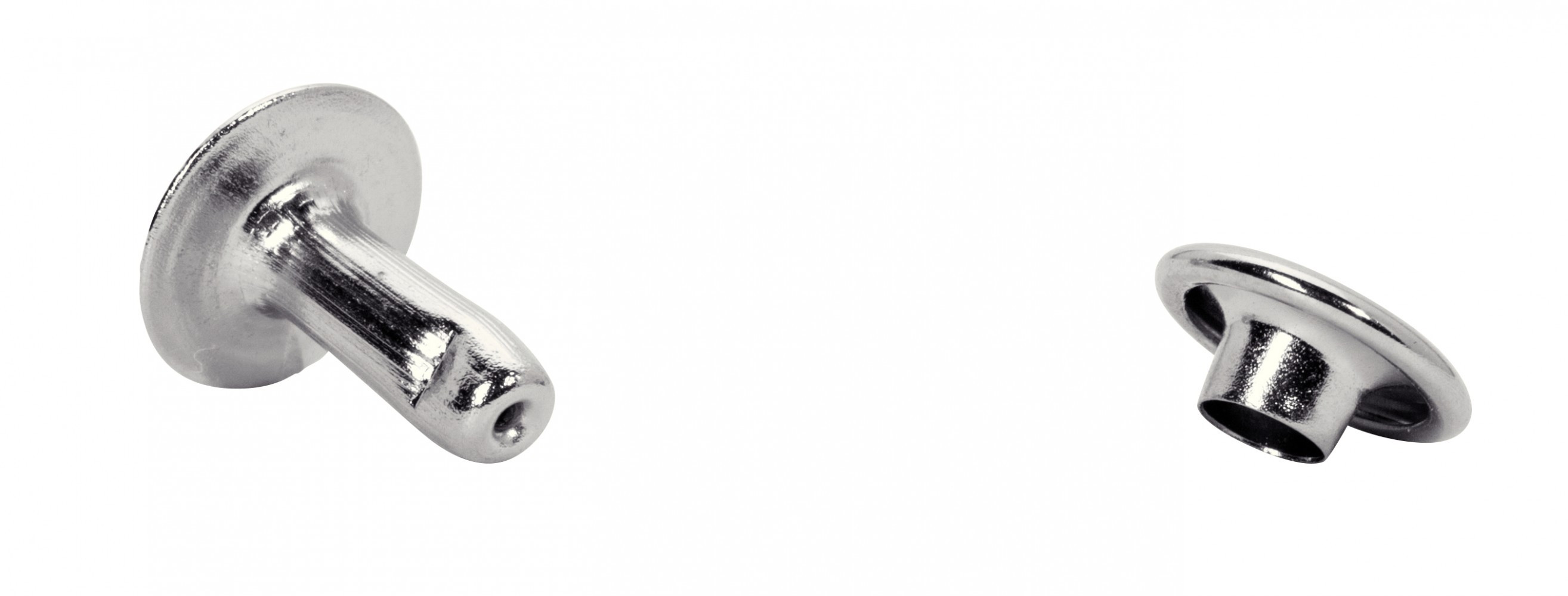 Rapid Lot de 25 rivets acier Diam.3 x H.8 mm
