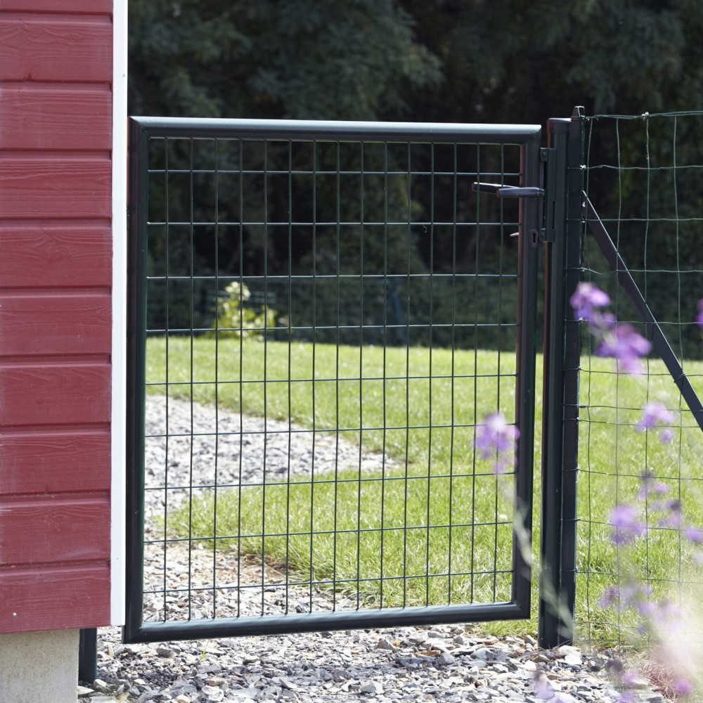 DIRICKX Portillon grillagé Eco garden l.105 x H.125 cm, gris