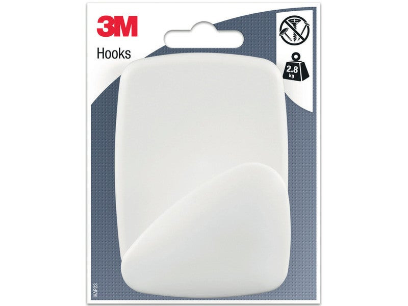 3M Crochet Adhésif, Blanc