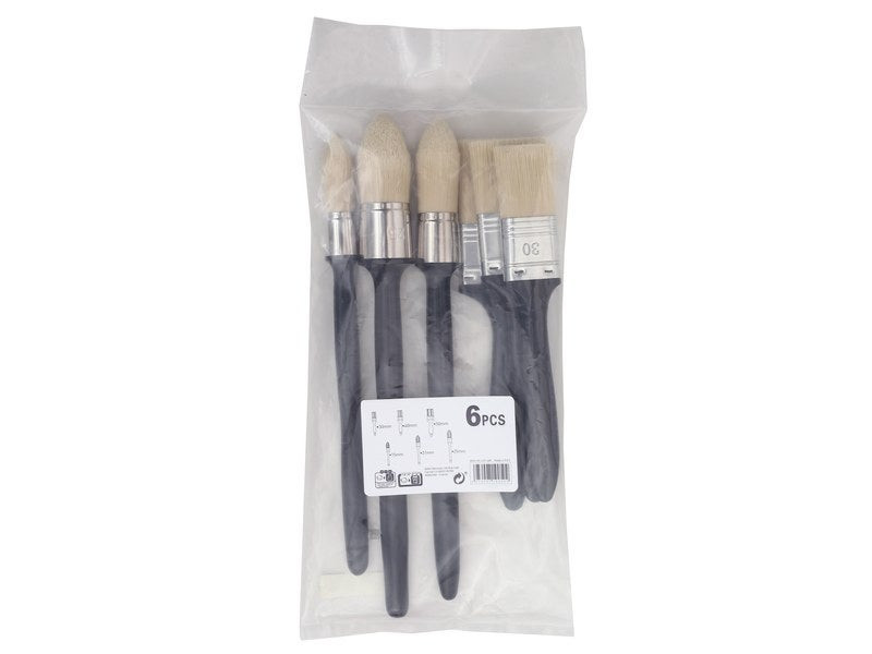 Centrale Brico Lot De 6 Pinceaux Pour Peindre Toute Surface Centrale Brico Lot De 6 Pinceaux Pour Peindre Toute Surface