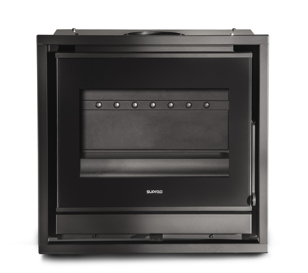 Supra Insert à bois NEO 55 E - 6kW - ouverture latérale - 59 x 55,5...