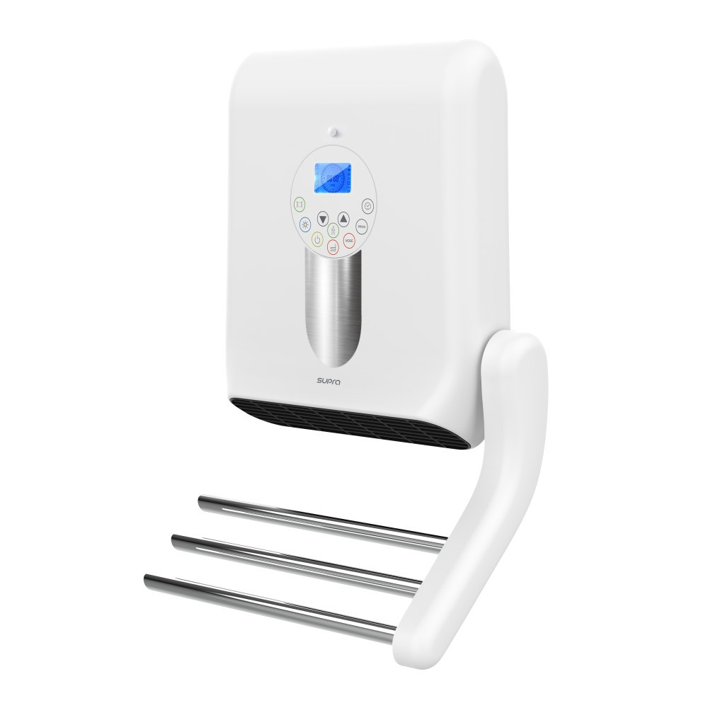 Supra Soufflant sèche serviettes LESTO SC02 - 3 barres rétractables...