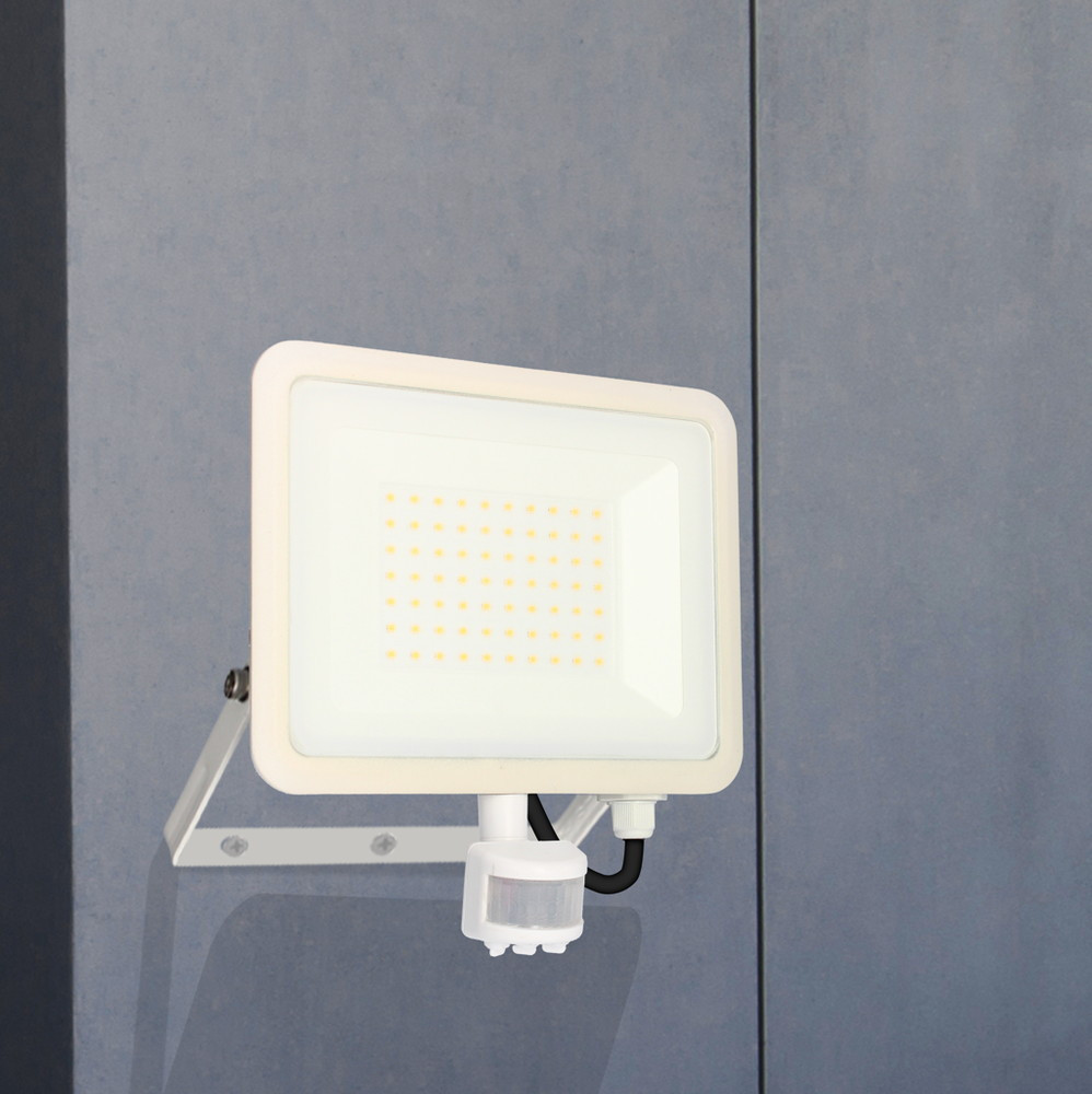 Arlux Lighting Projecteur mural KREON 2 - IP44, 50W, 4000K, 5000lm,...