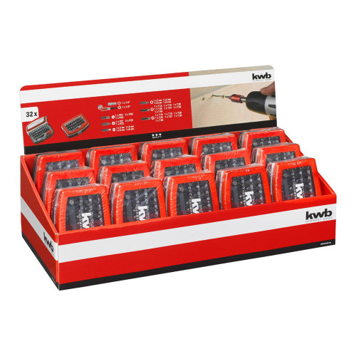 KWB by Einhell Coffret d'embouts de vissage - 32 pièces