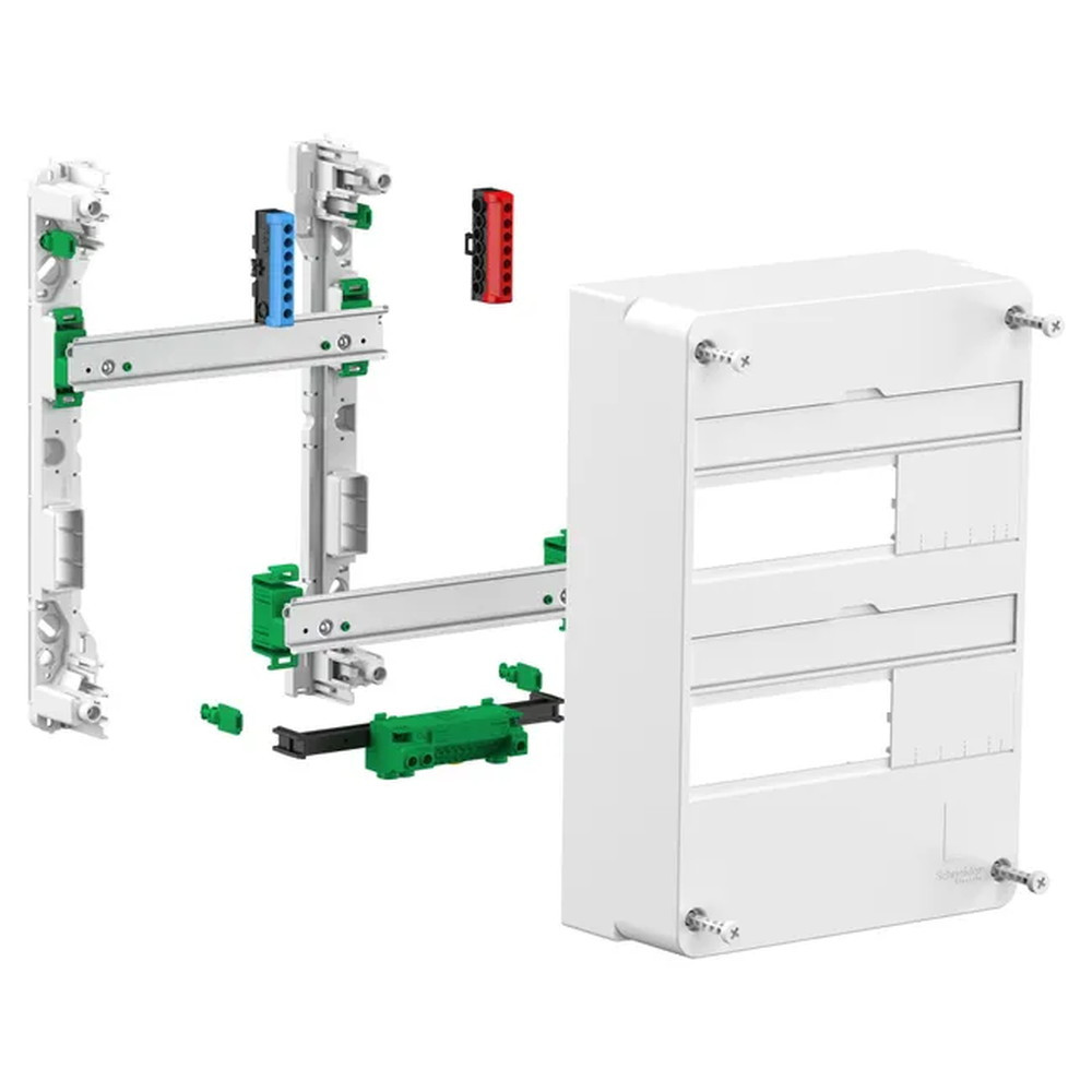 SCHNEIDER ELECTRIC Tableau électrique nu Resi9 2 rangées 26 modules