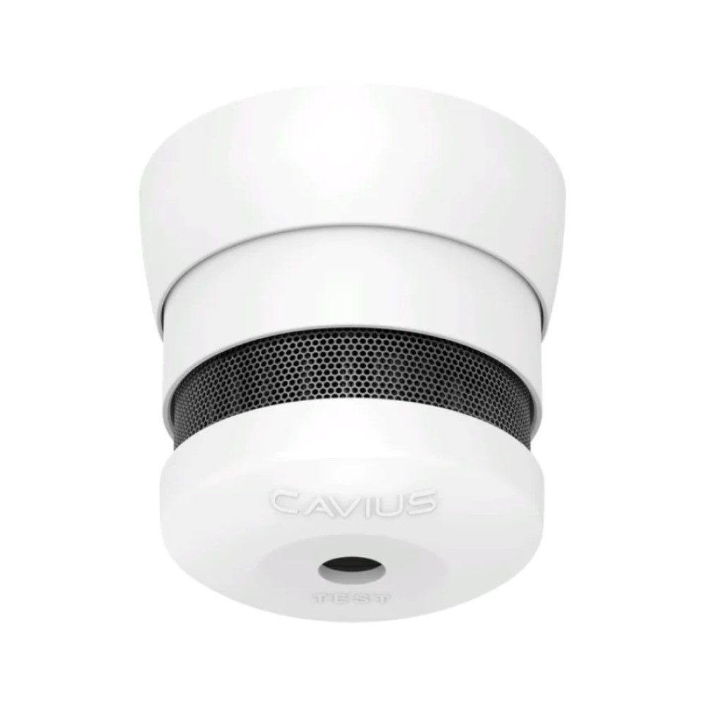 Cavius Détecteur de fumée en ABS, 10 ans d'autonomie