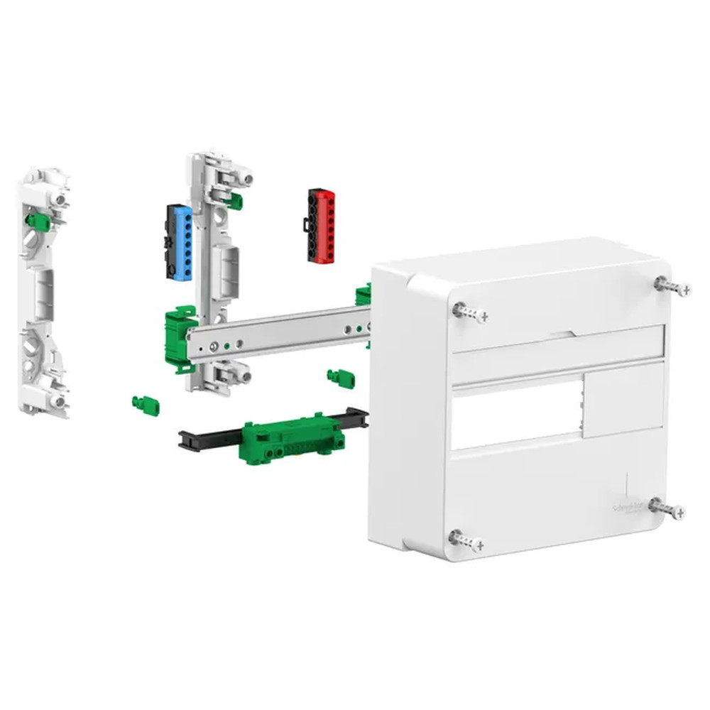SCHNEIDER ELECTRIC Tableau électrique nu à 1 rangée 13 modules pour...