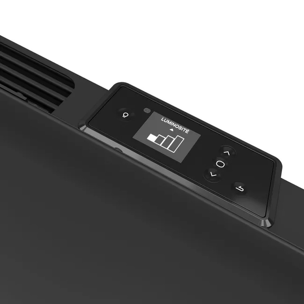 SAUTER Radiateur électrique connecté HEKLA horizontal anthracite 15...