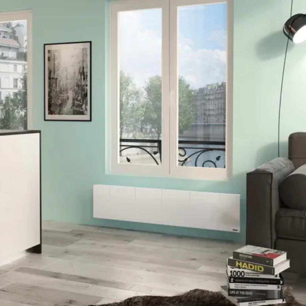 SAUTER Radiateur électrique connecté GYALI TACTILE plinthe 1000W