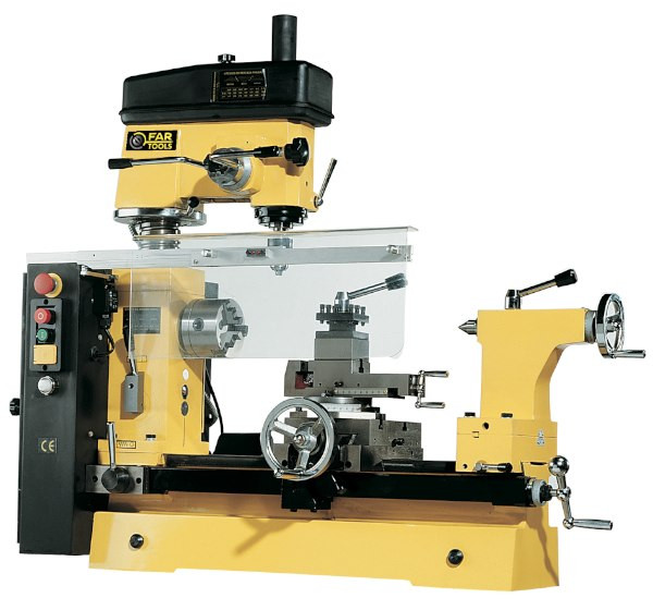 Fartools Combiné fraiseuse - Tour à métaux