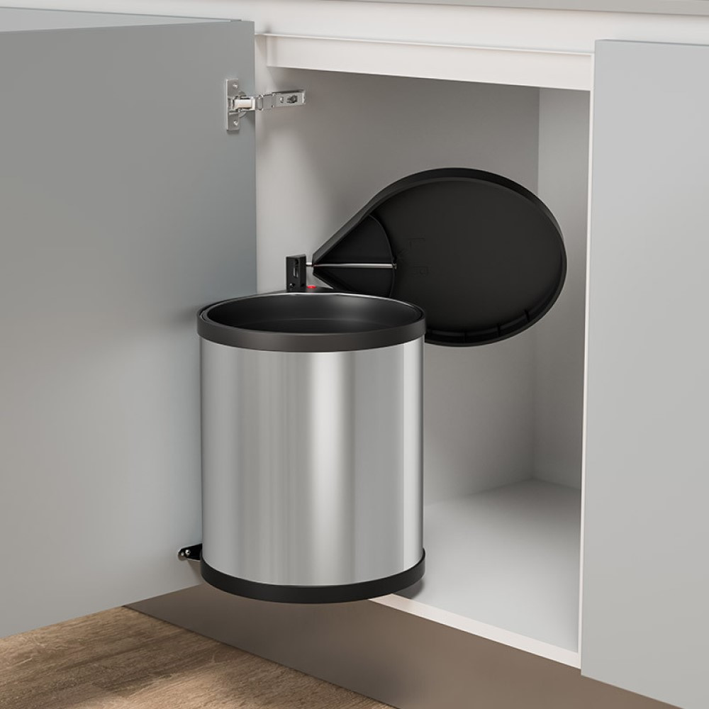 HAILO Poubelle de cuisine encastrable Compact Box M - 15 Litres