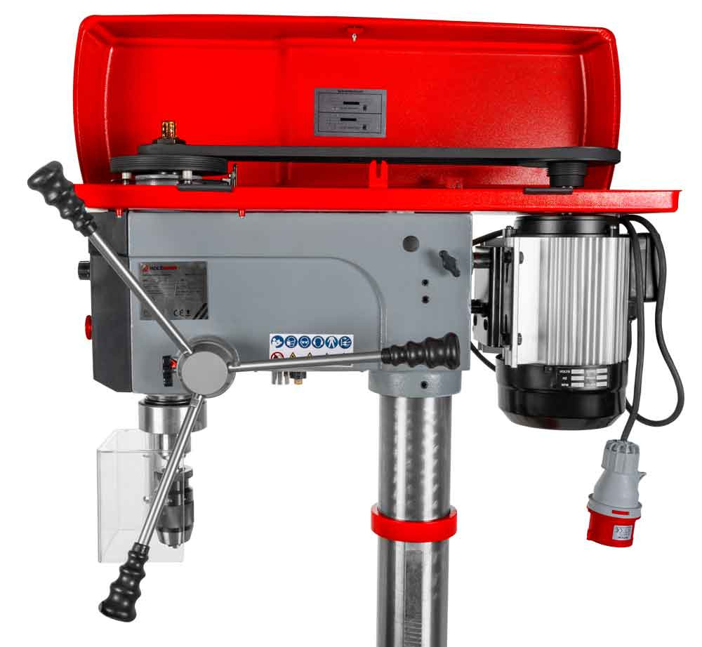 Holzmann Perceuse à colonne à vitesse variable - 1500W - 400 V / 3 ...
