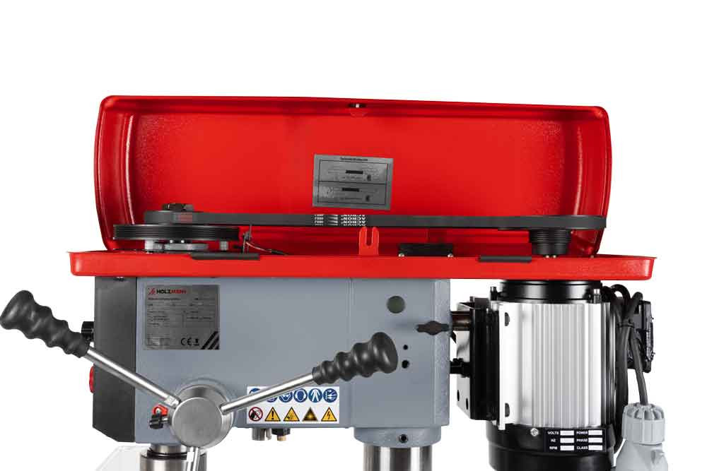 Holzmann Perceuse à colonne à vitesse variable - 1100W - 230 V / 50 Hz