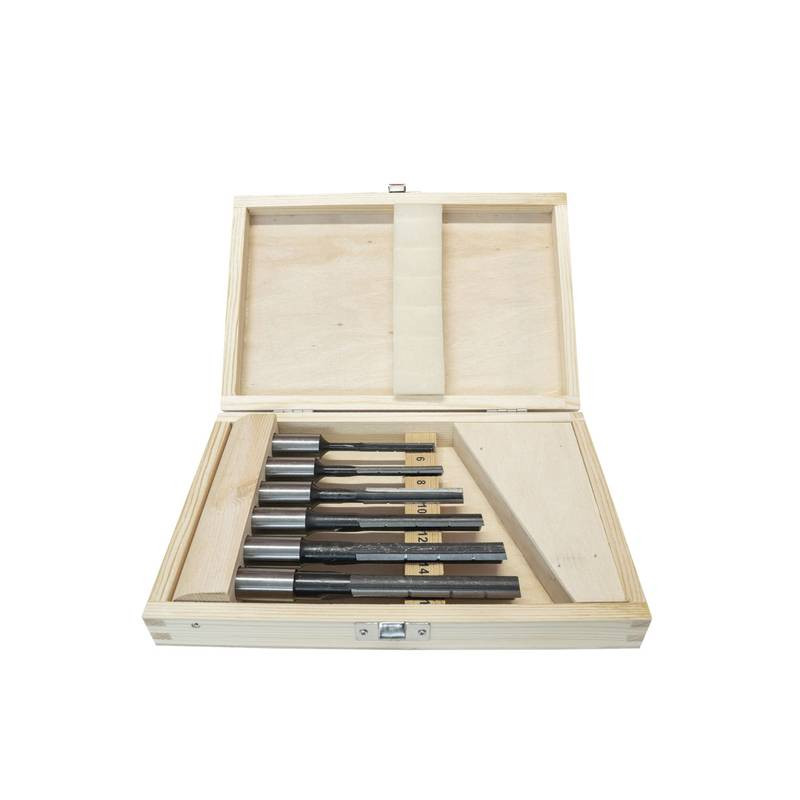 Holzmann Coffret 6 mèches à mortaise