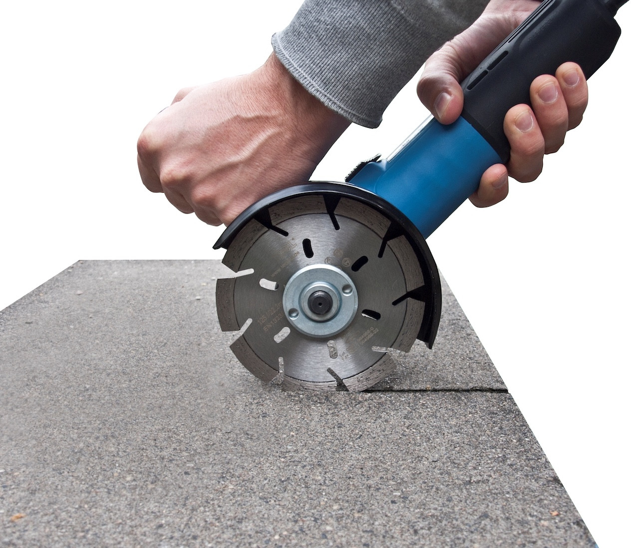 BergTecTool Disque diamant segmenté - trous de ventilation - Ø 125 mm