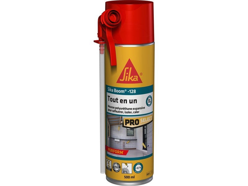 SIKA Mousse expansive multi usages inf. 0,1% iso Sika Boom 128 blan...