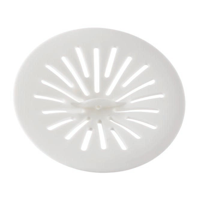 WIRQUIN Filtre universel silicone éco-responsable blanc, Ø 110mm