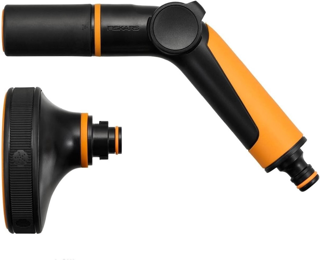 Fiskars Pistolet d'arrosage - 2 fonctions avec tête multi-jets - se...