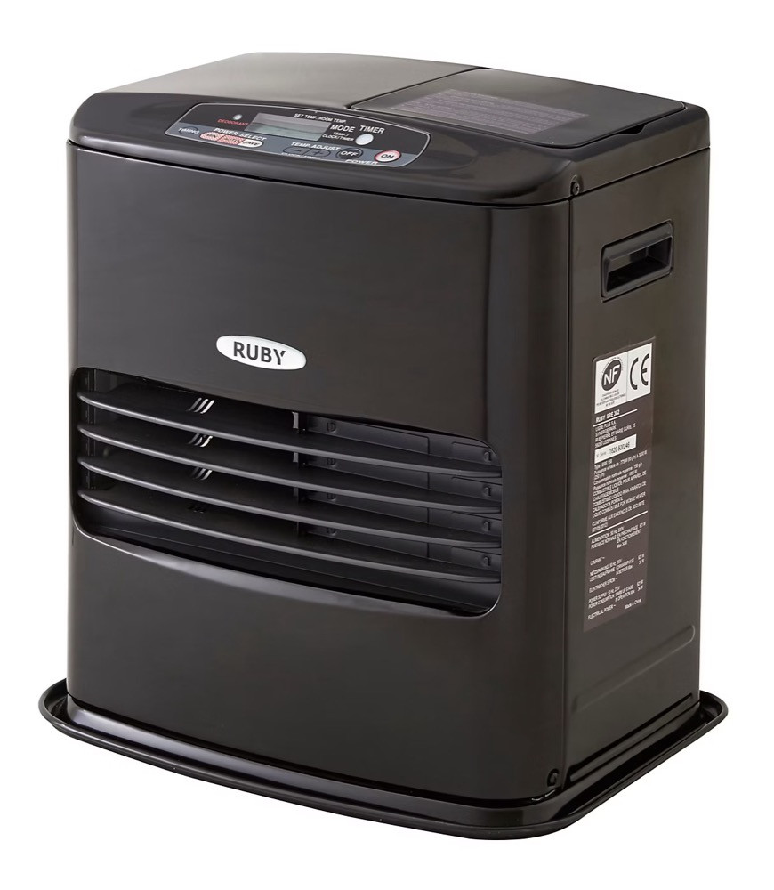 Ruby Poêle à pétrole électronique - Ruby 302 - 2850 W - Programmati...