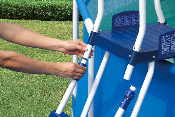 Bestway Echelle de piscine 2 x 3 marches + plateforme Bestway Echelle de piscine 2 x 3 marches + plateforme