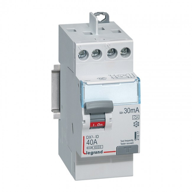Legrand Interrupteur différentiel bipolaire 40A - 30mA - HPI