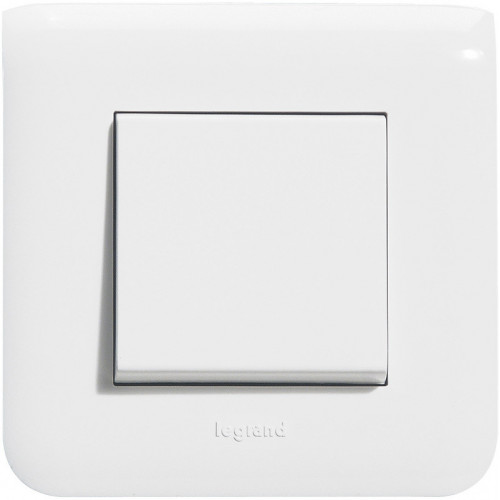 Legrand Mosaic interrupteur simple composable avec griffe