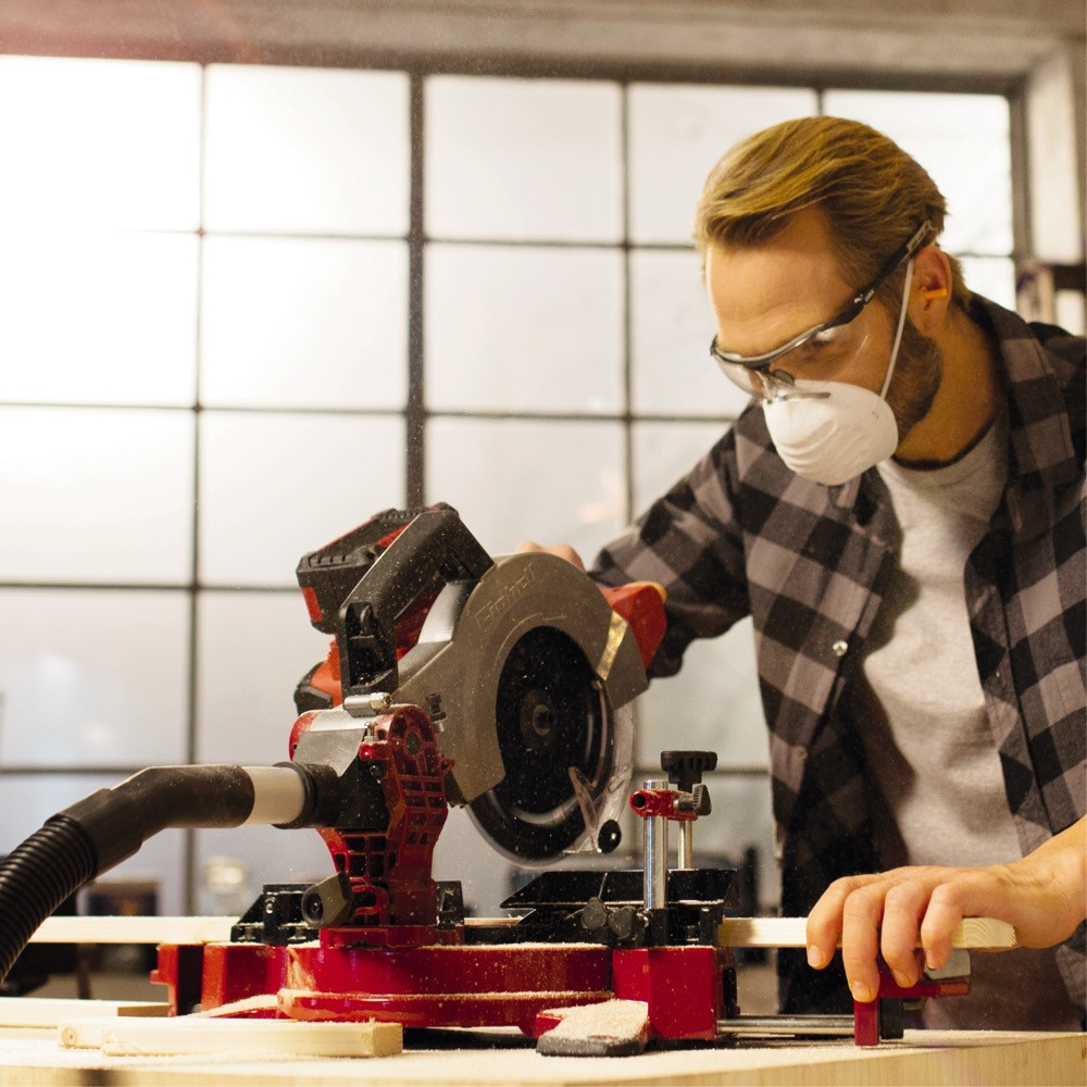 Einhell Scie à onglet sans fil – TE-MS 18/210 Li Solo – Lame Ø 210 ...