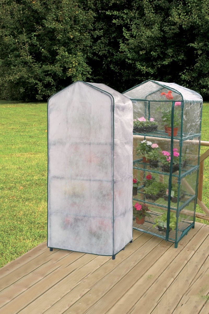 Nortene Mini serre de balcon "Balcony 4 + Cover"