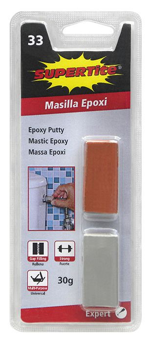 Supertite Mastic - Colle epoxy répare tout 30 g Cubes