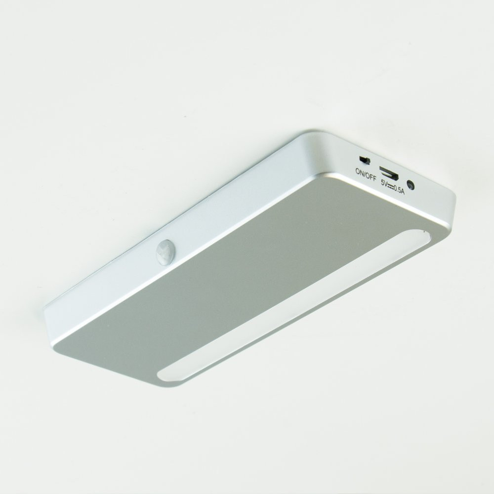 EMUCA Luminaire LED rechargeable Kraz avec détecteur de mouvement e...