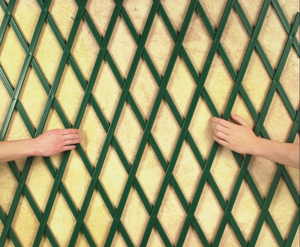 Nortene Treillis extensible en PVC 1 x 2 m vert TREILLIFLEX